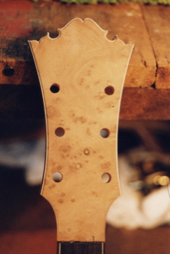 Proprietary And Artistic Peghead Work – Ervin Somogyi